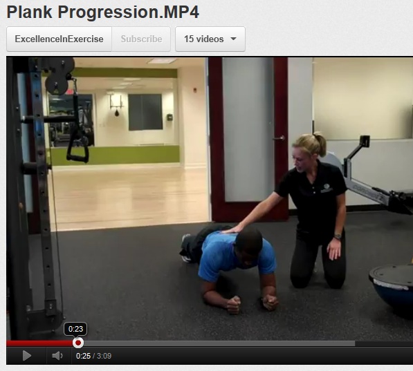 Circuit Busters: Plank Progression | Excellence in Exercise